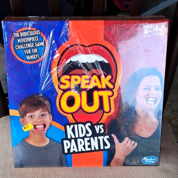 Hasbro | Toys | Hasbro Red And Blue Puzzle Game For Family Fun | Poshmark